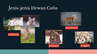 PPT PENGENALAN DAN PENANGANAN HEWAN COBA.pptx
