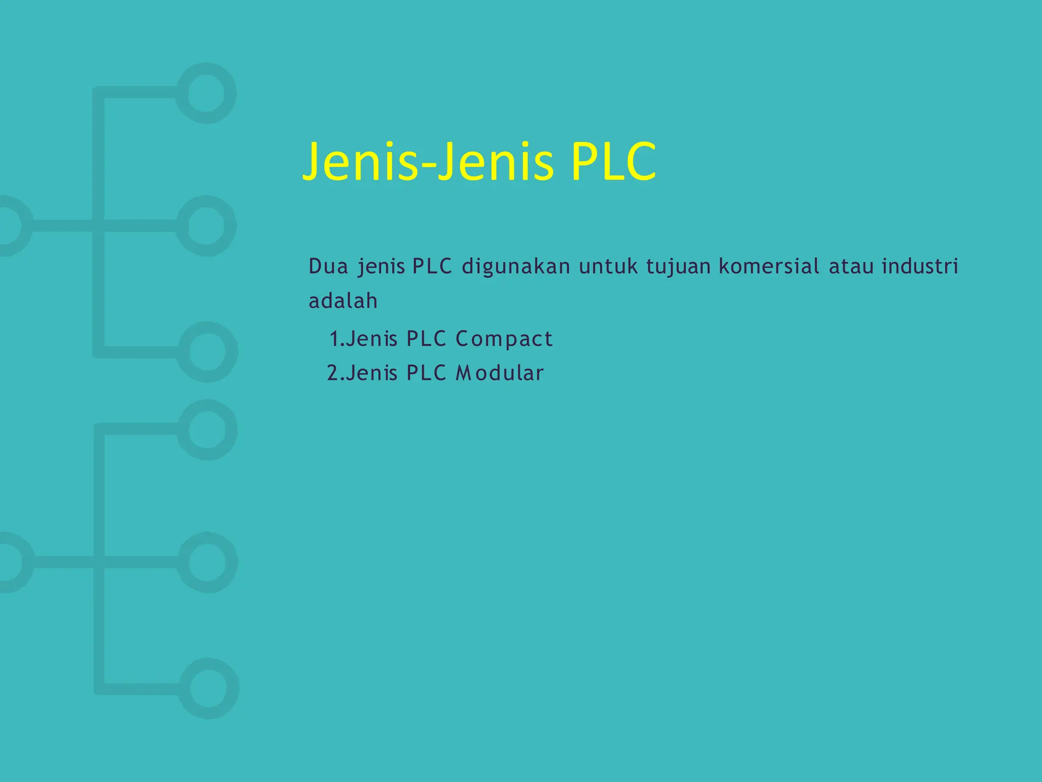 Power Point tentang PLC (Elektronika Engineering) | PPTX
