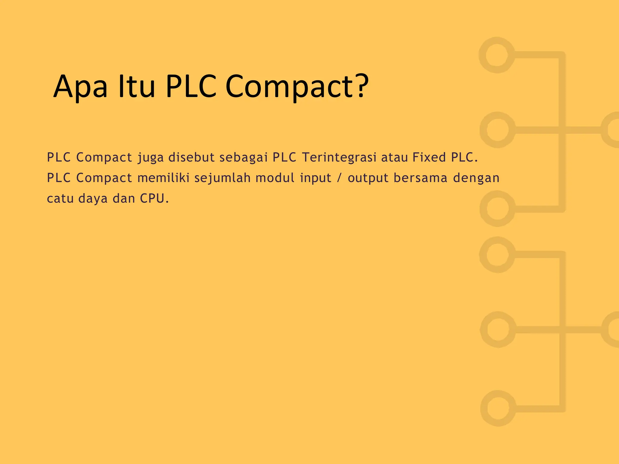 Power Point tentang PLC (Elektronika Engineering) | PPTX
