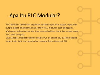 Power Point tentang PLC (Elektronika Engineering) | PPTX