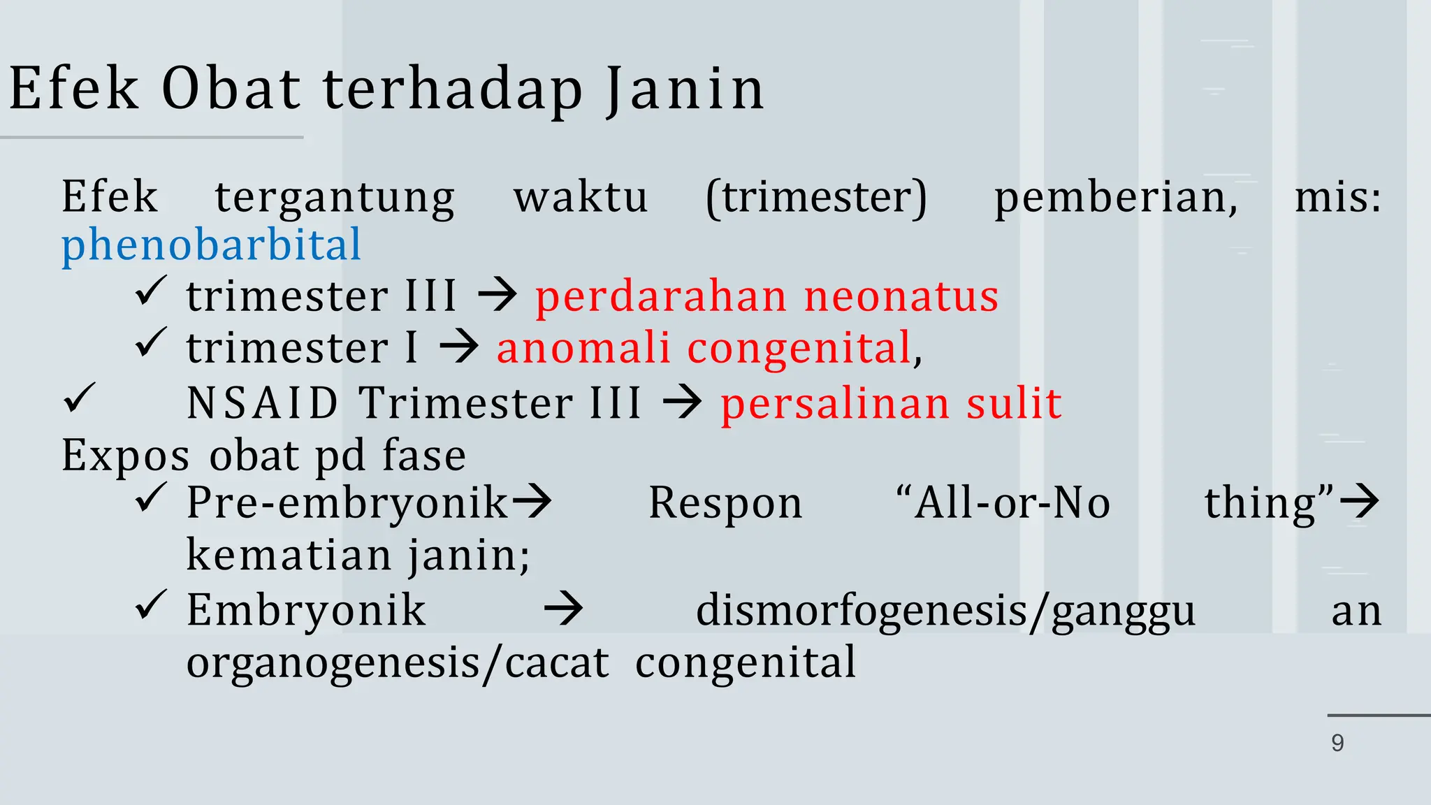 PPT Penggunaan obat selama kehamilan.pptx