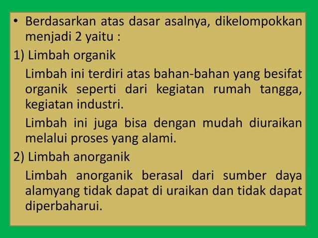 Pengolahan Limbah Laboratorium | PPTX