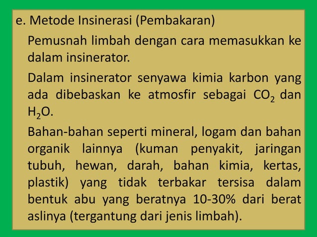 Pengolahan Limbah Laboratorium | PPTX