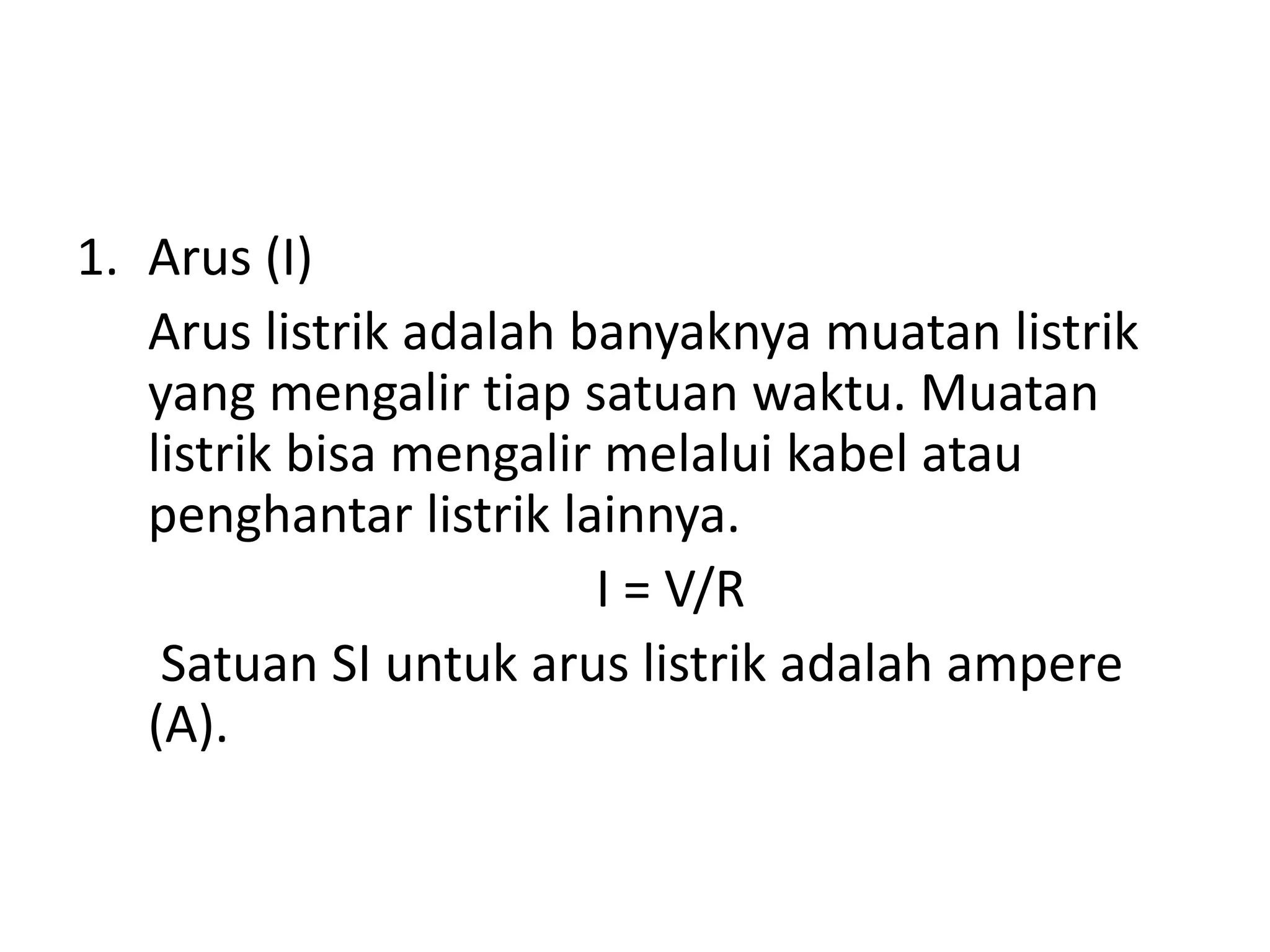 pengukuran dasar listrik | PPTX