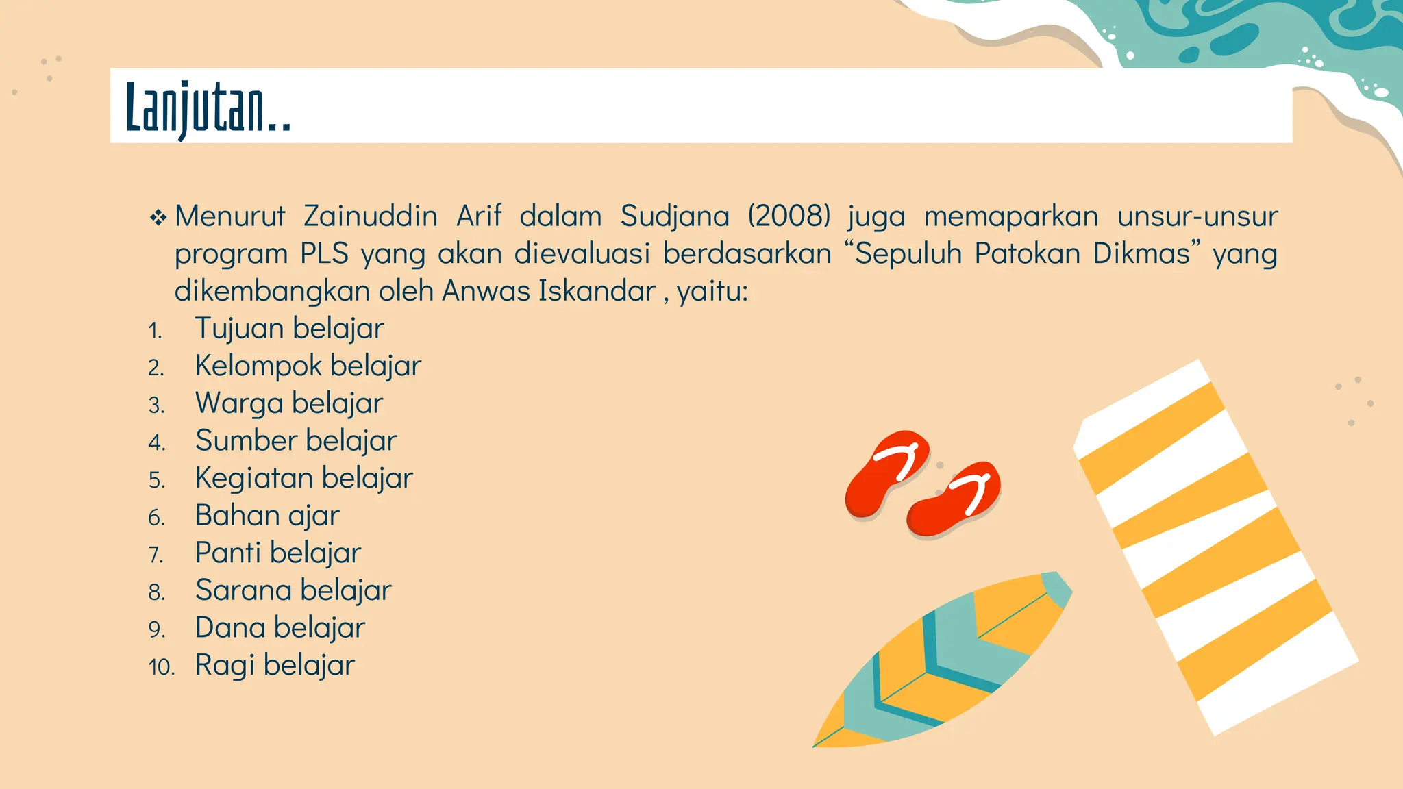 ppt usu-unsur evaluasi program pls kelompok2 | PDF