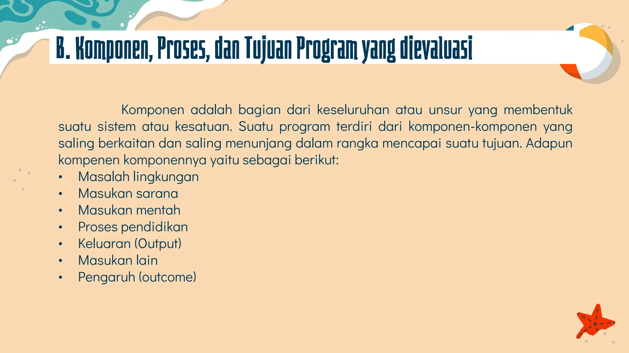 ppt usu-unsur evaluasi program pls kelompok2 | PDF