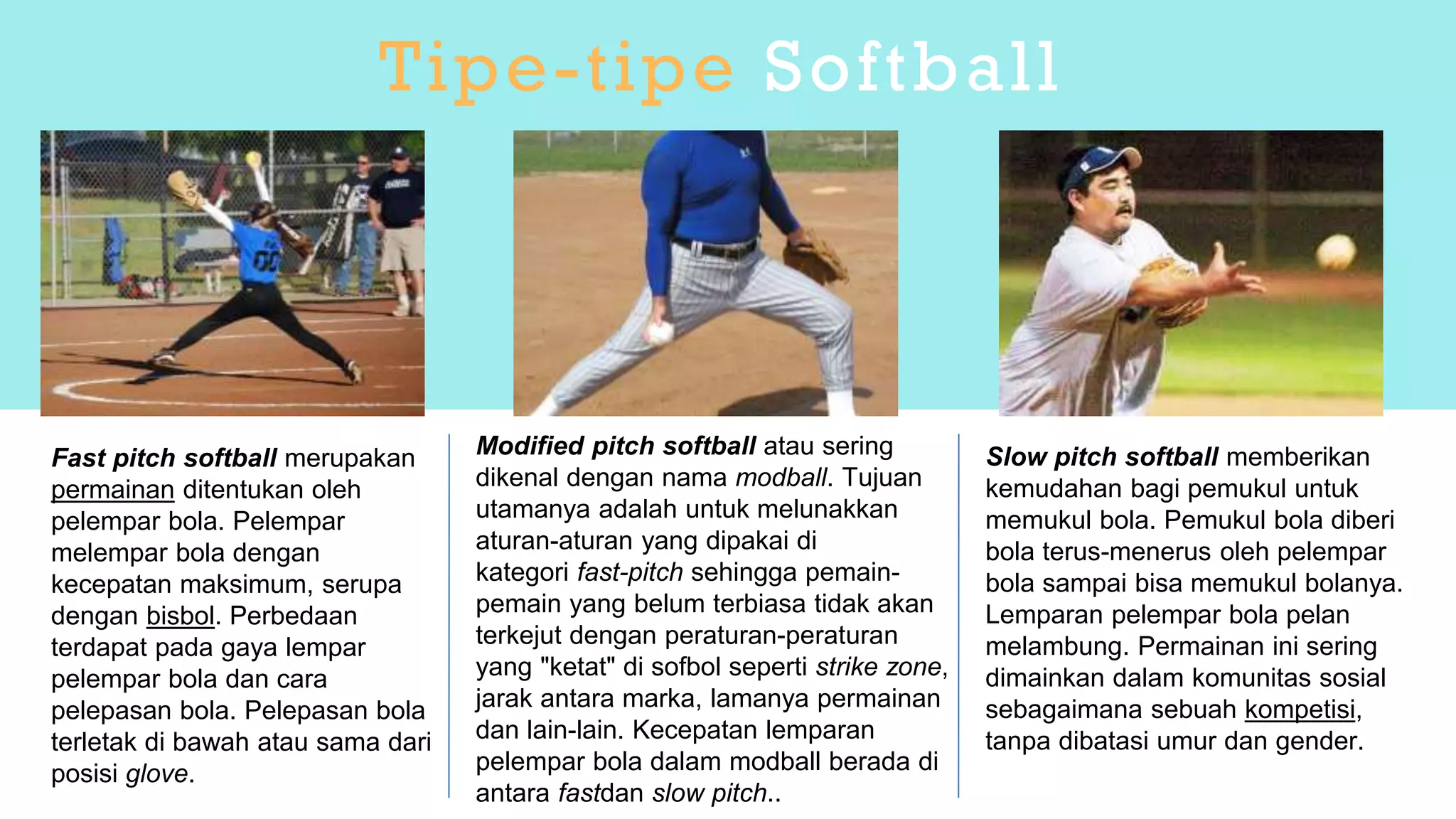PPT penjaskes - softball | PPTX