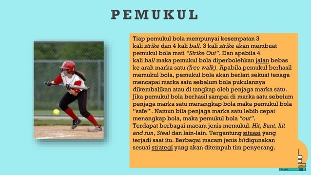 PPT penjaskes - softball | PPTX