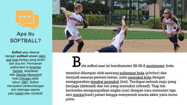 PPT penjaskes - softball | PPTX