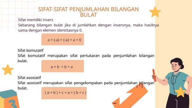 Penjumlahan dan Pengurangan Bilangan Bulat | PPTX