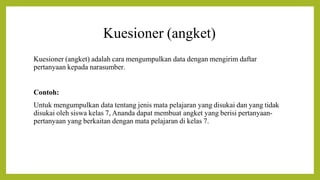 penyajian data matematika kelas 7 sem 2 smp | PPTX