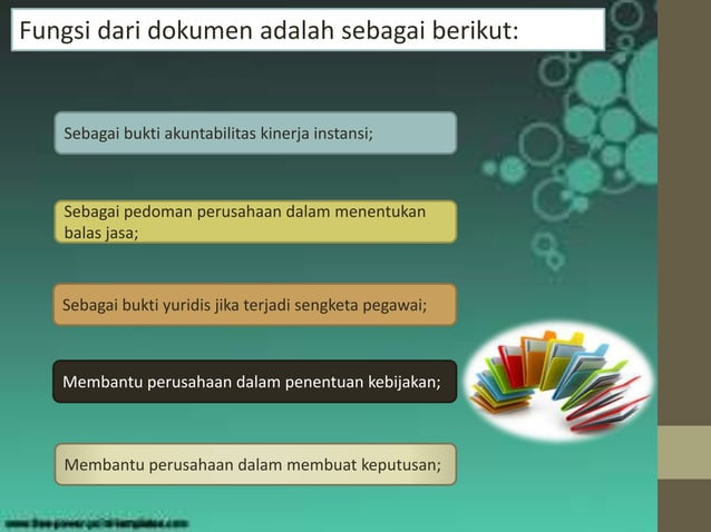 Ppt penyimpanan dokumen | PPTX