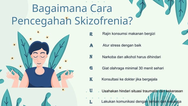 Ppt penyuluhan tentang pengetahuan mengenai skizofrenia | PPT
