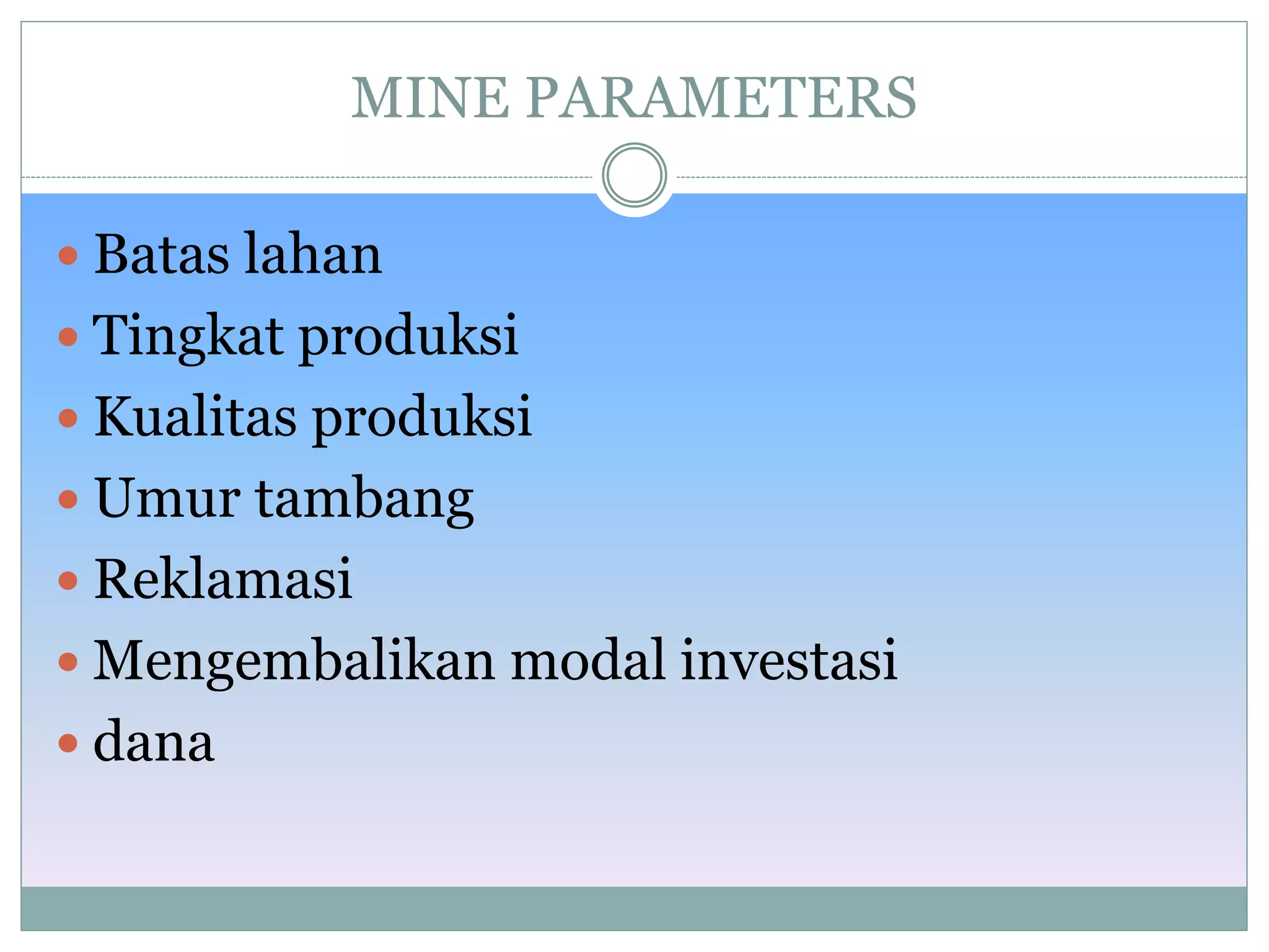 Ppt peralatan tambang | PPTX
