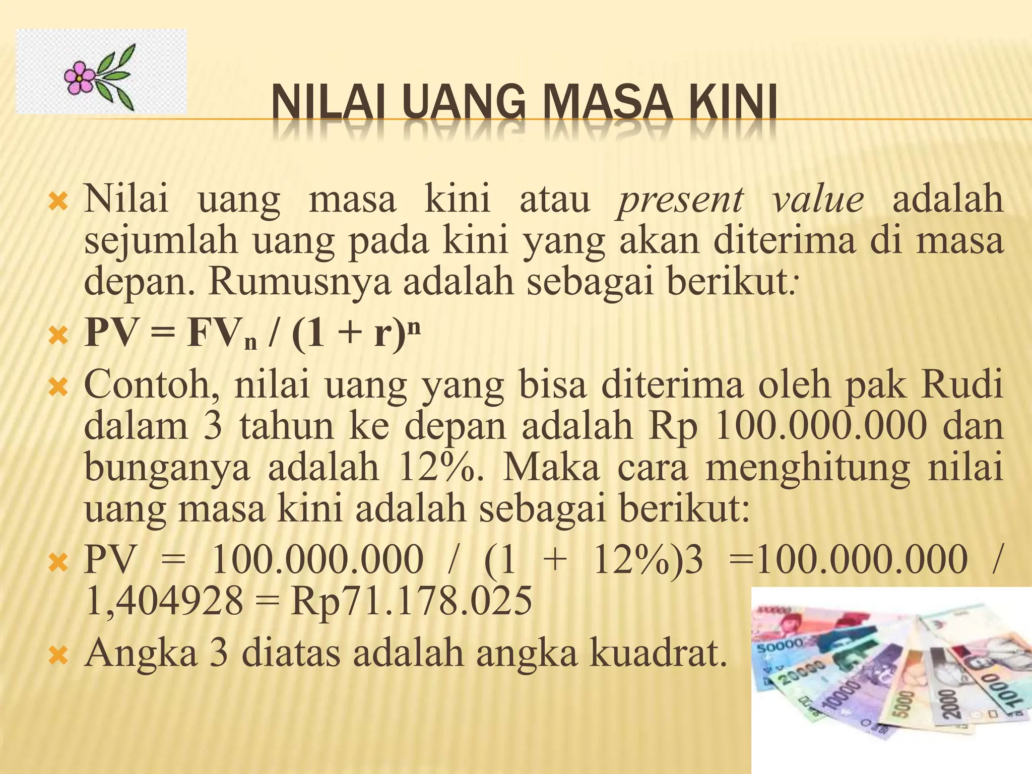 ppt PERANGKAT- PERANGKAT DASAR DALAM KEUANGAN.pptx