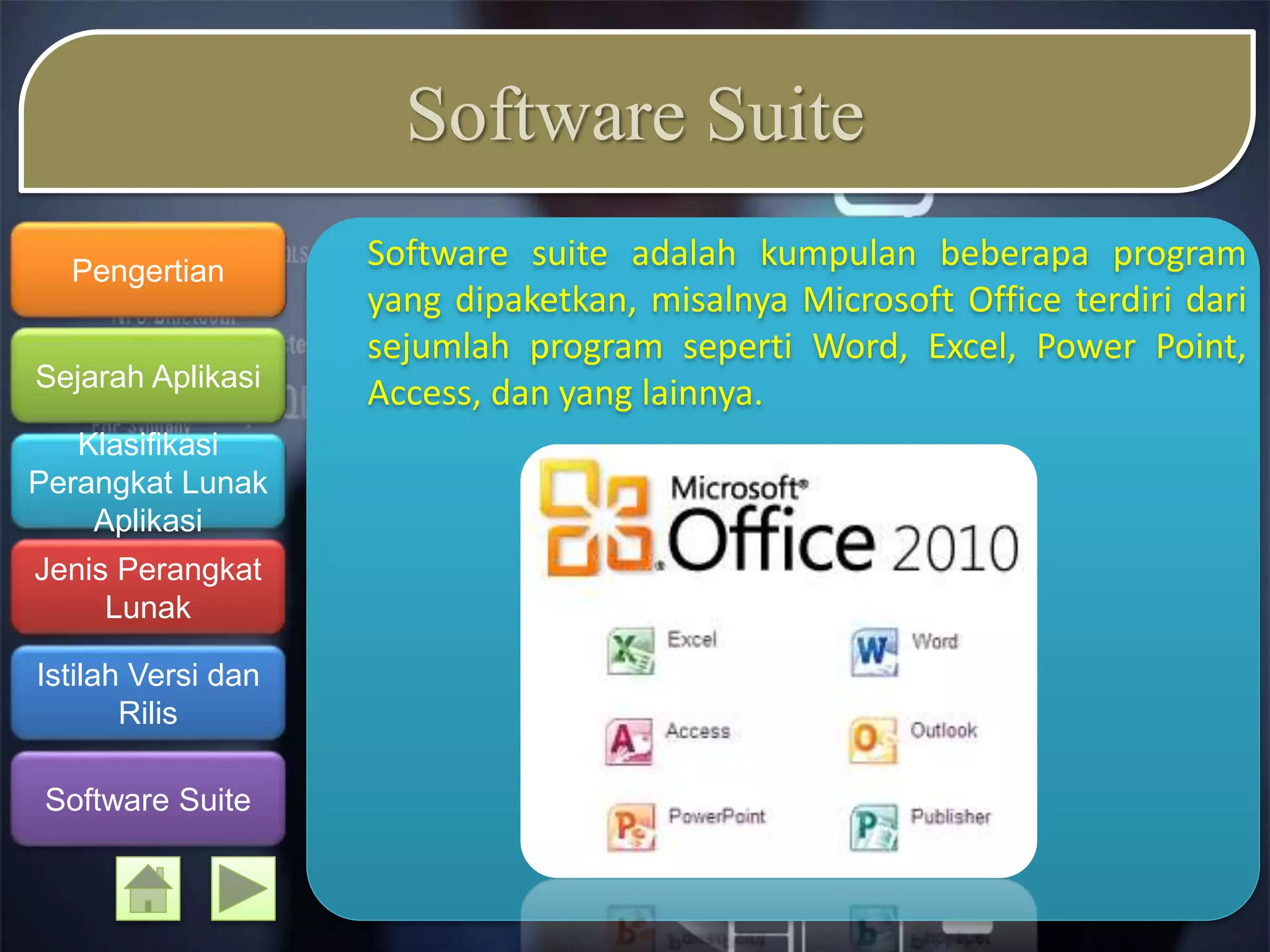 Perangkat Lunak Aplikasi (Software Application) | PPTX