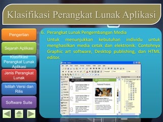 Perangkat Lunak Aplikasi (Software Application) | PPTX