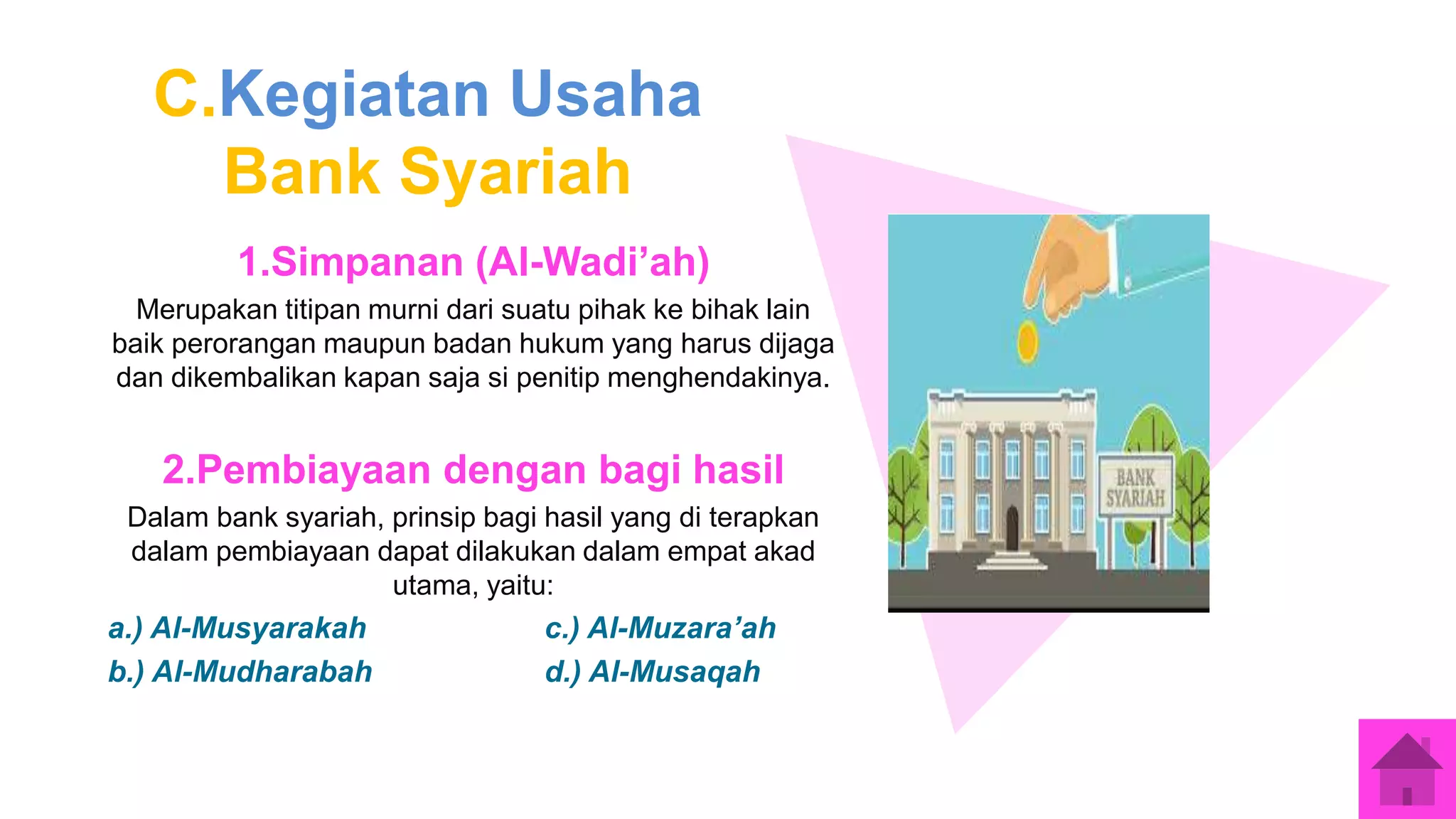 KEGIATAN BANK UMUM DAN SYARIAH | PPTX