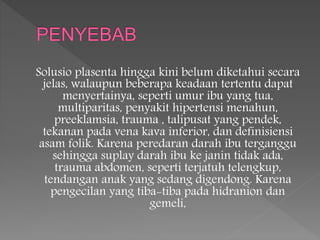 PPT PERDARAN PERVAGINA | PPTX