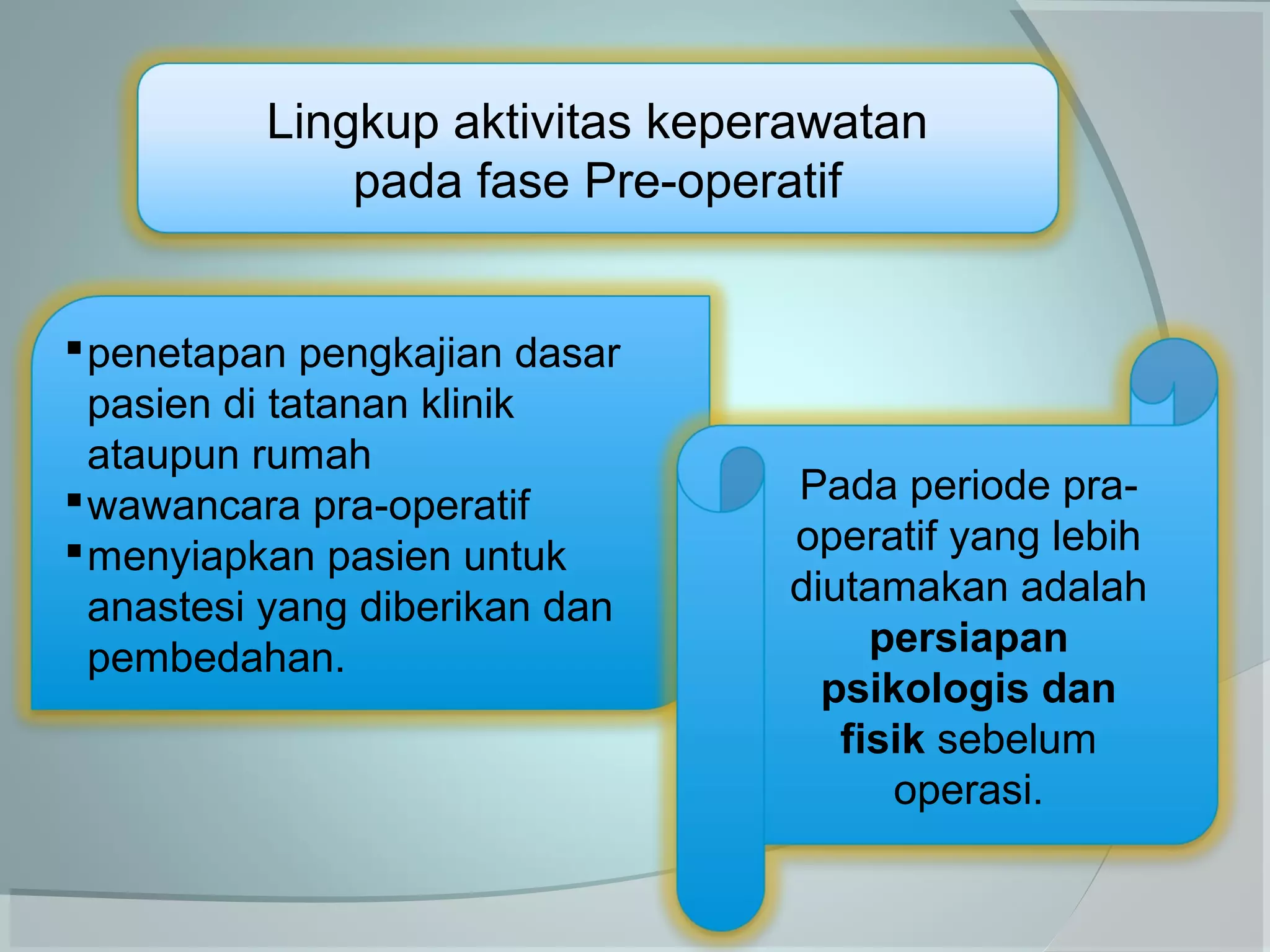 Keperawatan Perioperatif | PPT