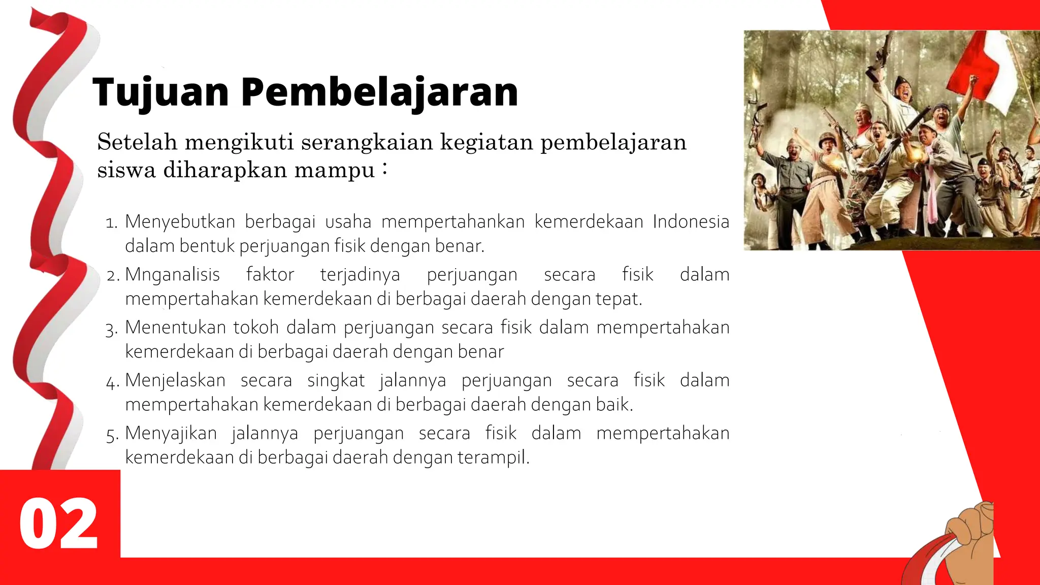 PPT Perjuangan Heroic dalam Mempertahankan Kemerdekaan | PPTX