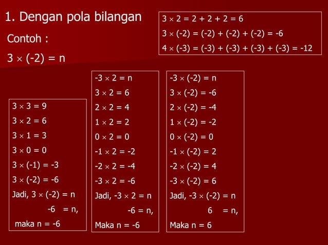 Ppt perkalian dan-pembagian-bilangan-bulat pertemuan 2 (1) | PPT