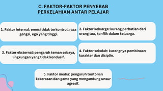POWER POINT MATERI PERKELAHIAN ANTAR PELAJAR | PDF