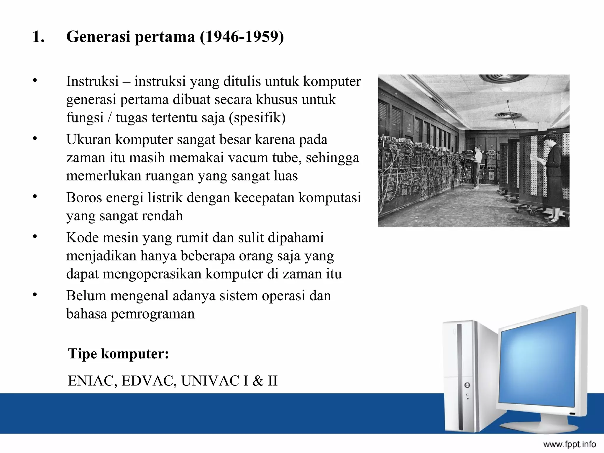 Ppt perkembangan komputer dalam masyarakat | PPT