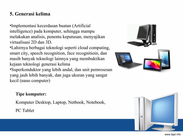 Ppt perkembangan komputer dalam masyarakat | PPT