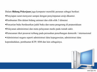 Ppt perkembangan komputer dalam masyarakat | PPT