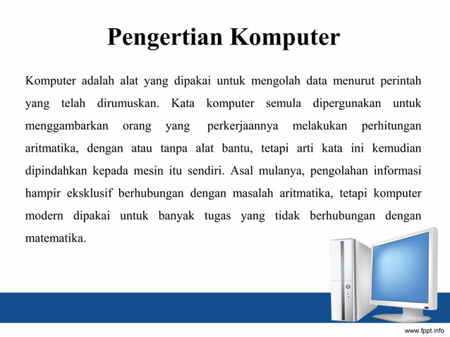 Ppt perkembangan komputer dalam masyarakat | PPT