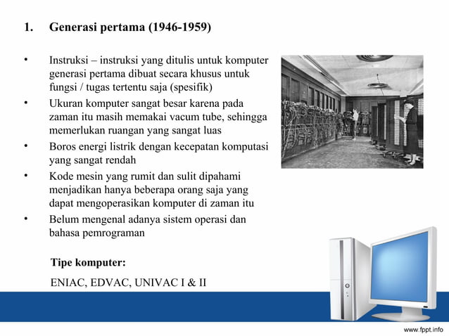 Ppt perkembangan komputer dalam masyarakat | PPT