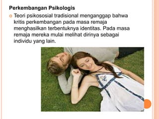 KESIAPAN PENINGKATAN PERKEMBANGAN USIA REMAJA | PPTX