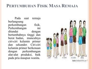 KESIAPAN PENINGKATAN PERKEMBANGAN USIA REMAJA | PPTX