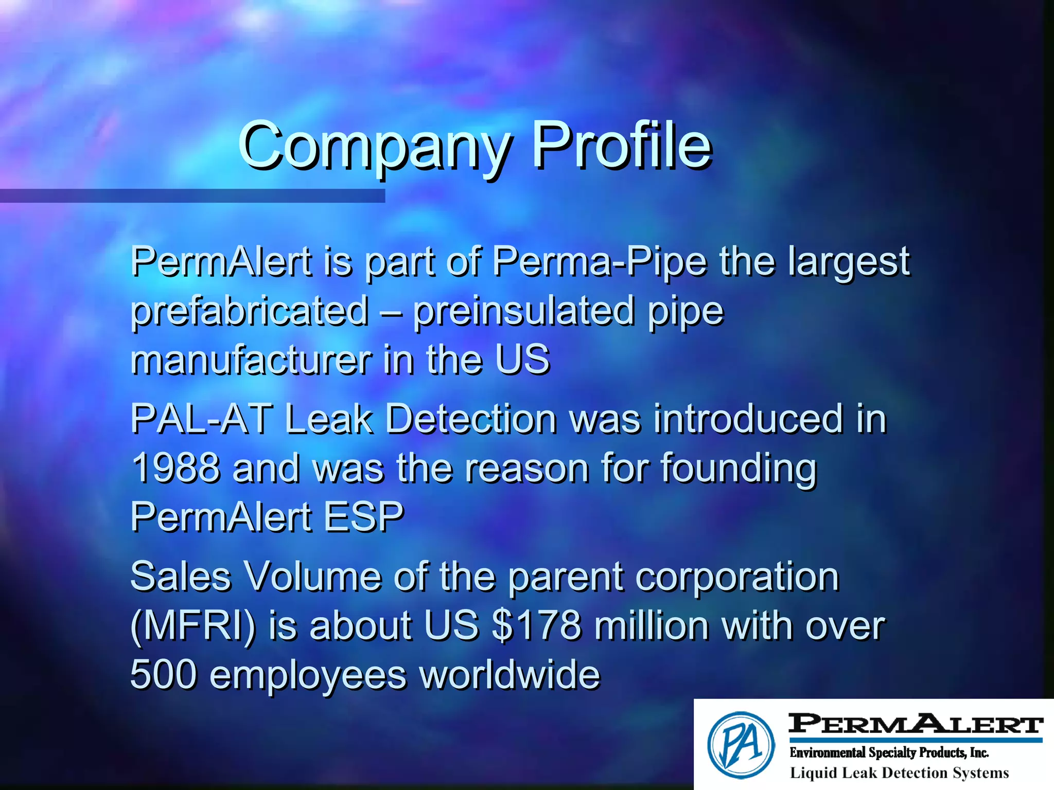 PermAlert Liquid Leak Detection Systems | PPT