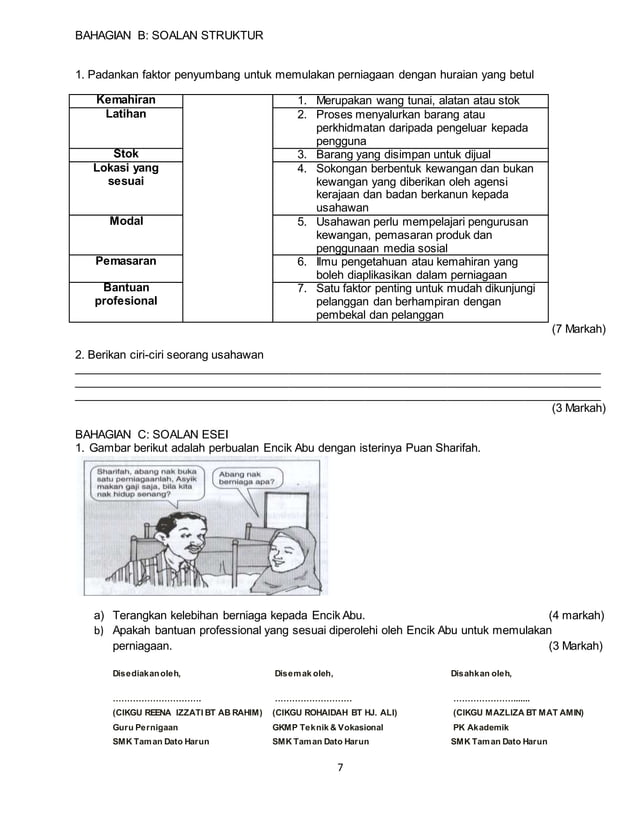 Ppt Perniagaan T5 2021 Docx