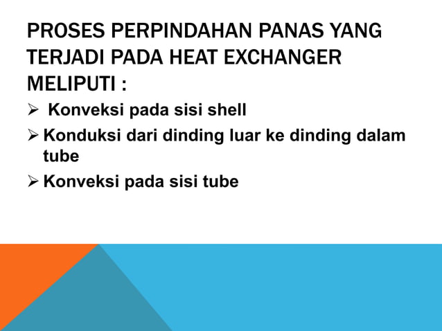 Ppt perpan shell and tube | PPTX