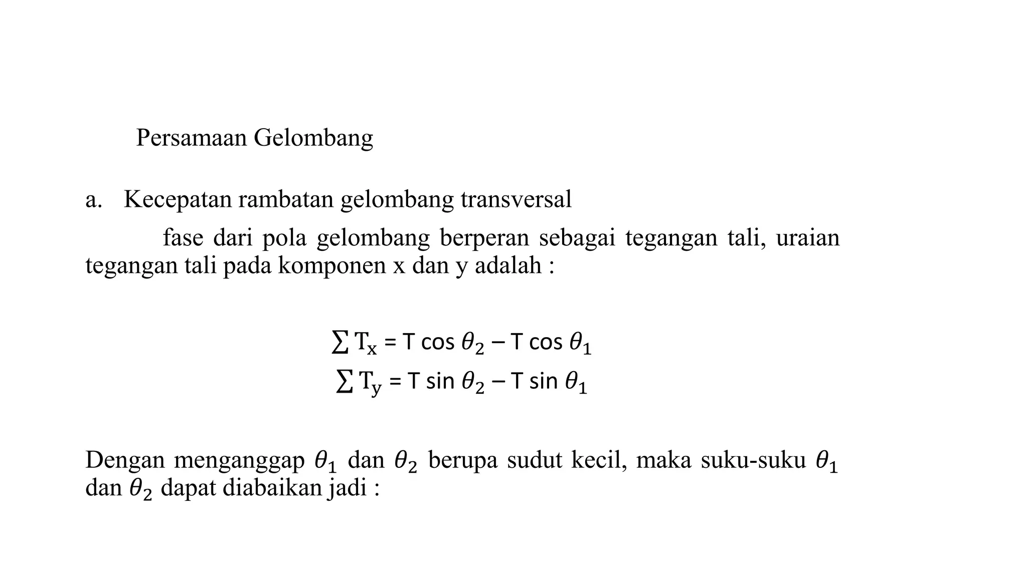 persamaan gelombang | PPTX