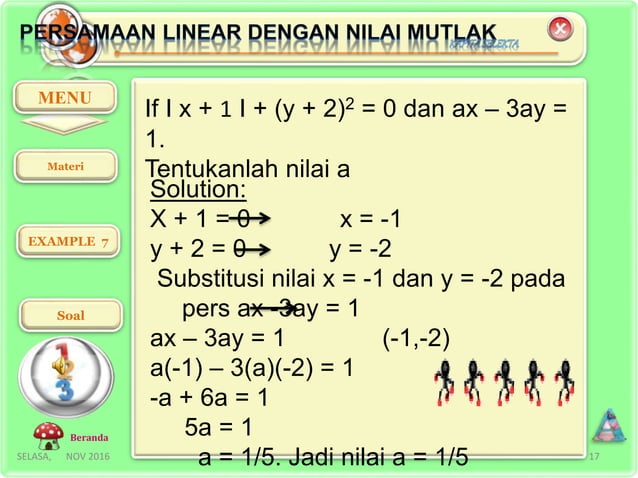 Ppt persamaan linear dengan nilai mutlak | PPTX