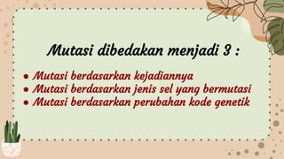 MUTAGENESIS BIOKIMIA PPT PERTEMUAN 10.pptx