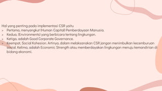 Tugas Kuliah Corporate Social Responsibility ( CSR ) : Analisis ...