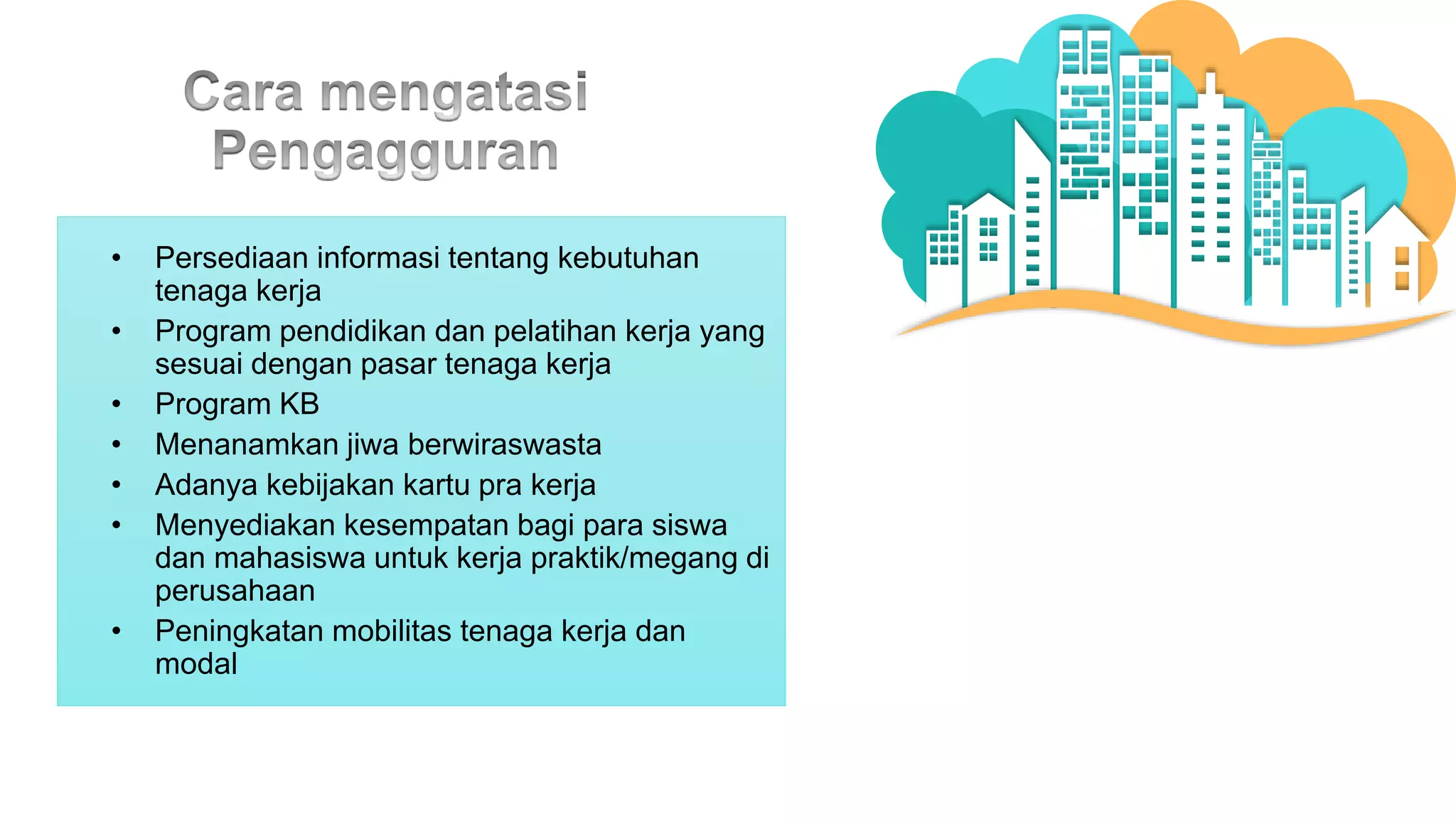 PPT Materi Upah dan Pengangguran | PPTX