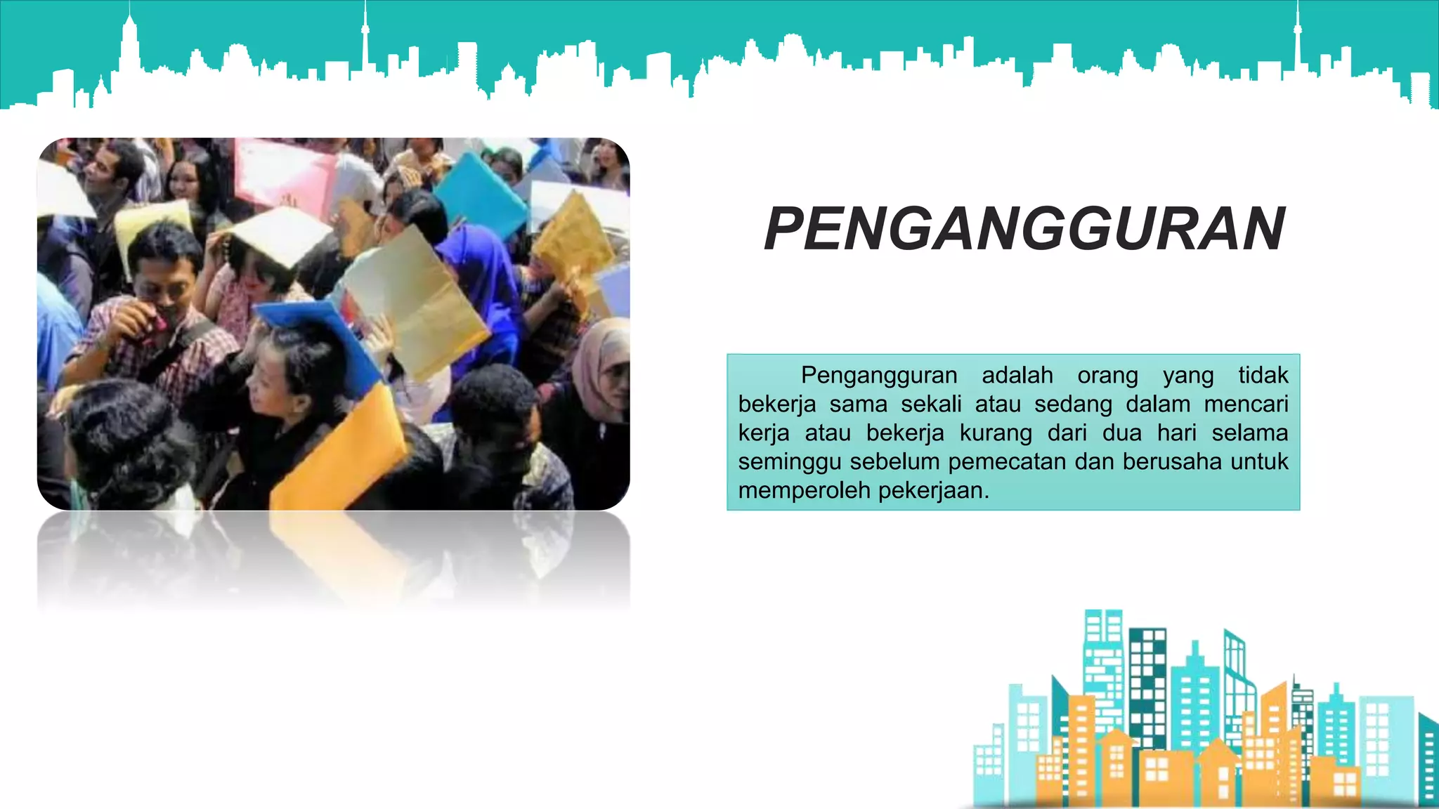 PPT Materi Upah dan Pengangguran | PPTX