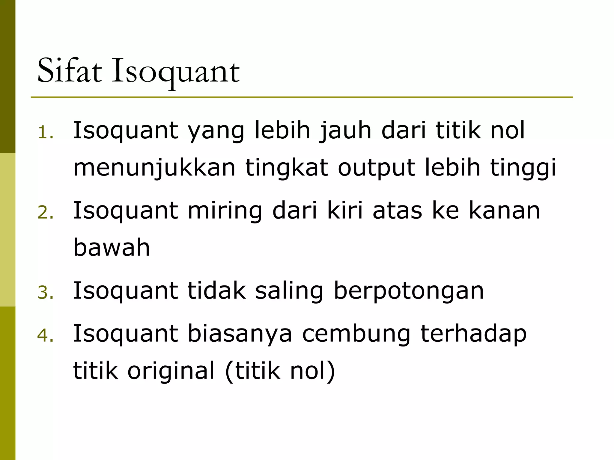 PPT Teori Produksi Dua Input Variabel | PPT