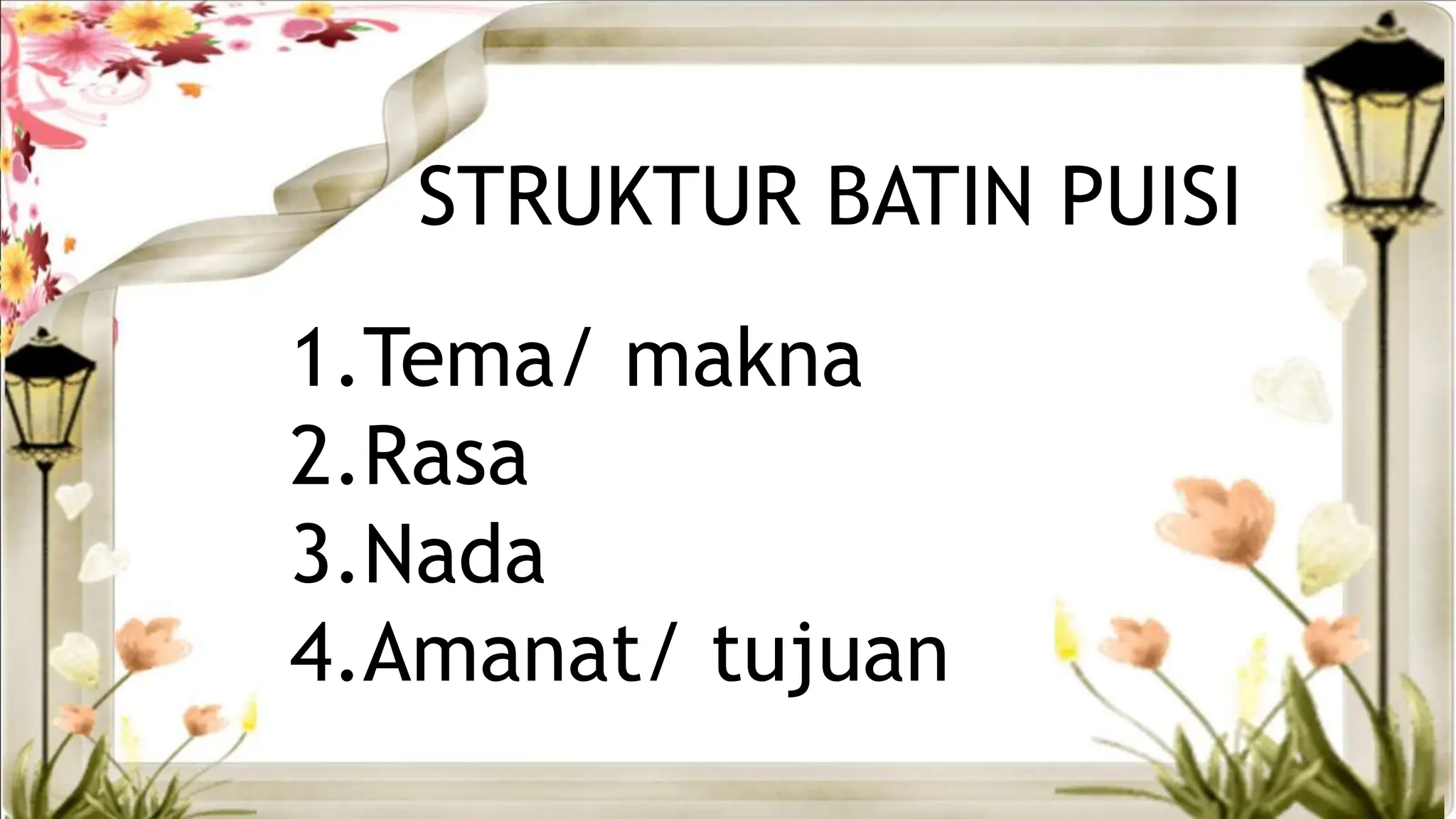 PPT PERTEMUAN 3 STRUKTUR PUISI peserta didik.pptx