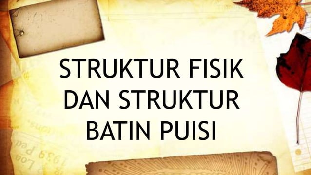 PPT PERTEMUAN 3 STRUKTUR PUISI peserta didik.pptx