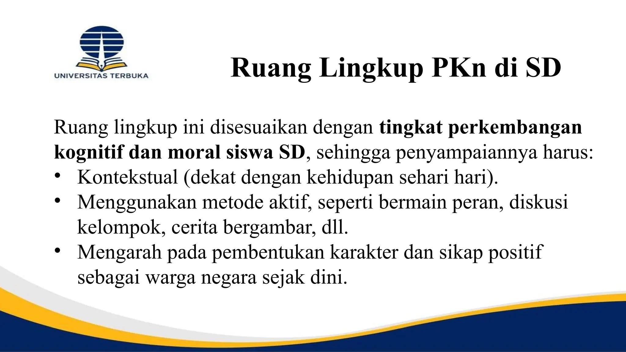 PPT PERTEMUAN Ke-1 PEMBELAJARAN PKn Di SD.pptx