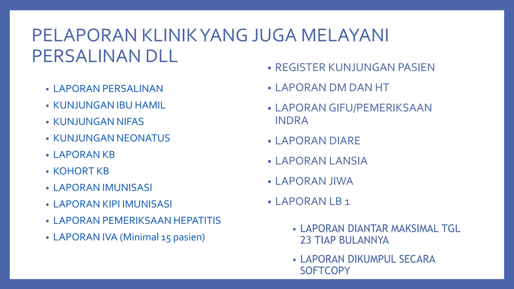 PPT PERTEMUAN PMD, BPM DAN KLINIK.pptxBPM | PPTX