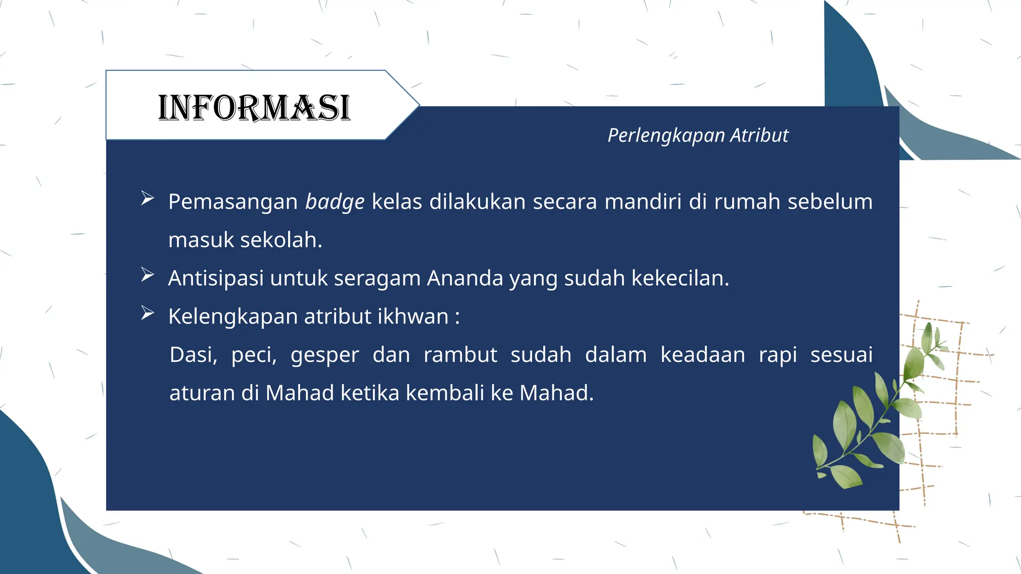 PPT PERTEMUAN WALSAN PEMBAGIAN RAPOR PAT 7B.pptx