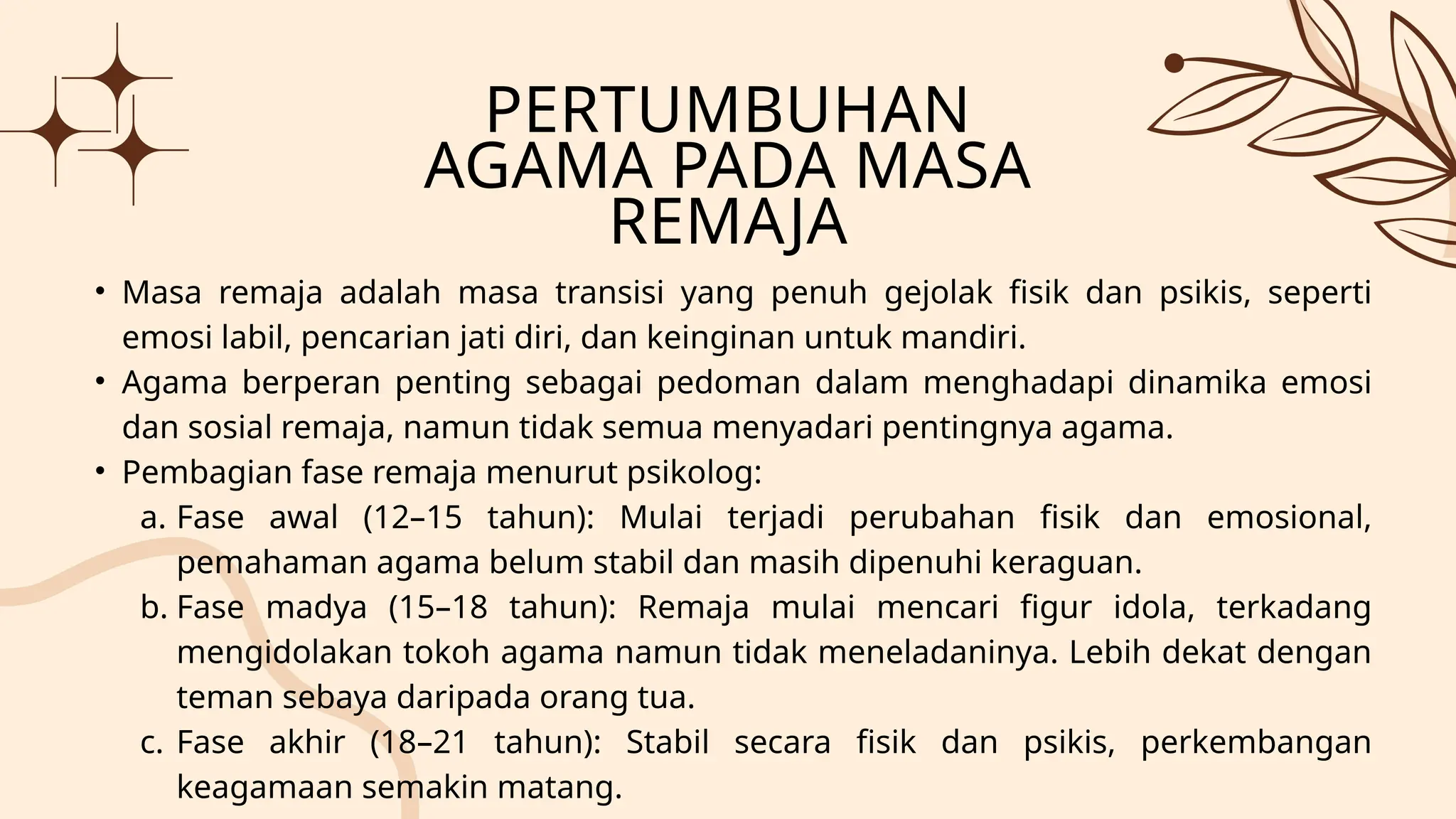 ppt PERTUMBUHAN DAN PERKEMBANGAN AGAMA PADA MASA REMAJA.pptx